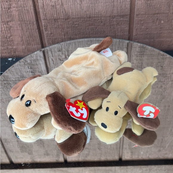 Ty | Toys | 93 Ty Bones The Dog Beanie Teenie Beanie Baby | Poshmark